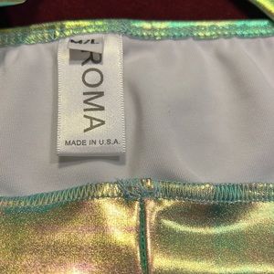 iHeartRaves | Skirts | Holographic Rave Outfit 3 Piece Set | Poshmark